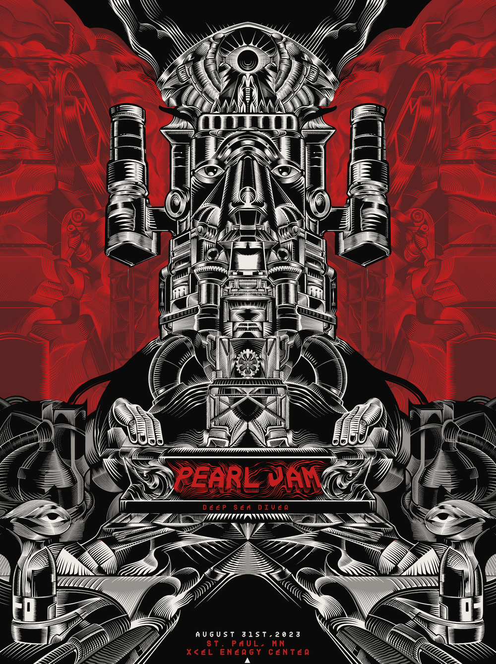 2024 Pearl Jam London 6/29 Event Poster-Ames Bros | Ten Club LLC 2024 Pearl Jam London 6/29 Event Poster-Ames Bros | Ten Club LLC