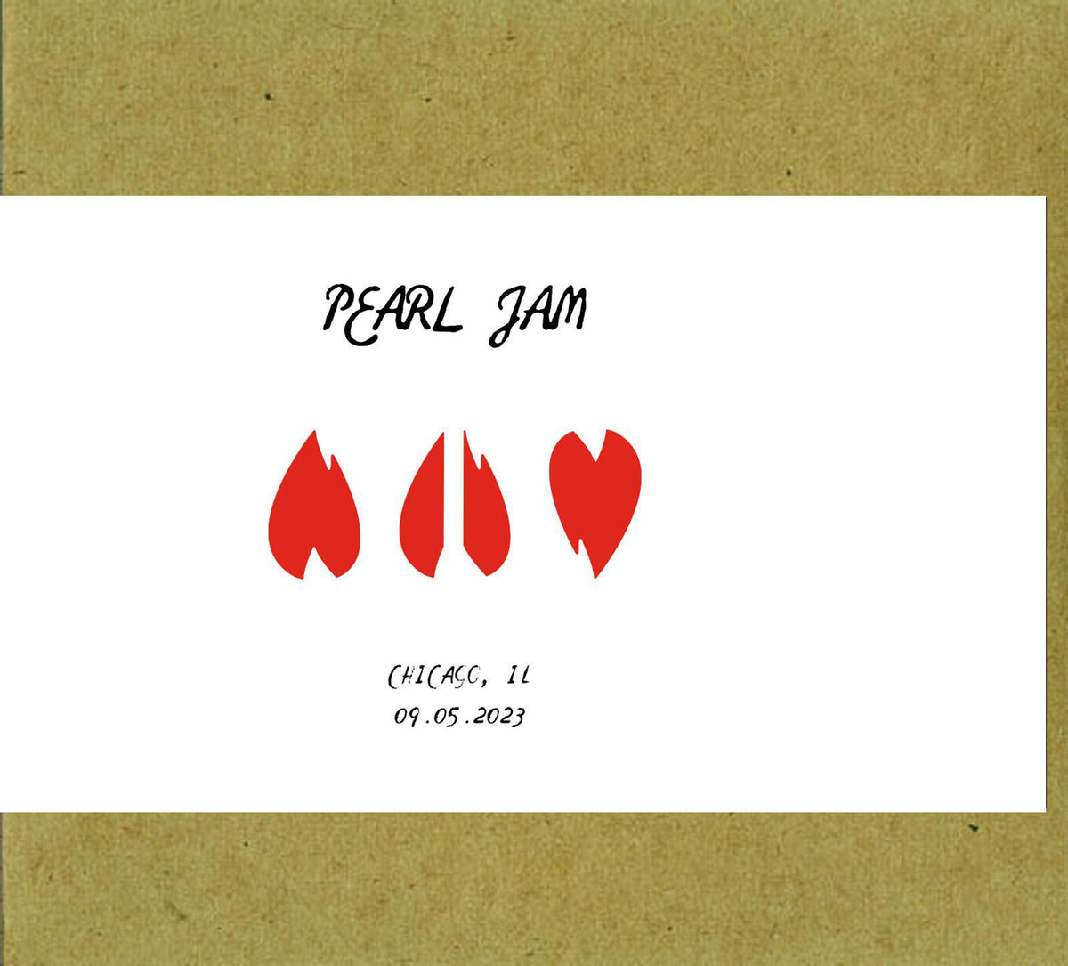 Chicago 9/5/2023 Bootleg CD – Ten Club LLC