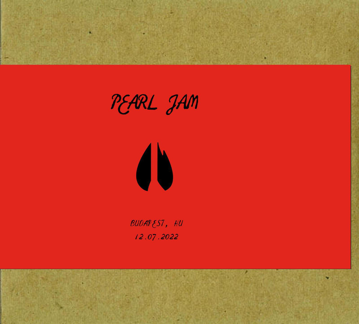 Budapest 7/12/2022 Bootleg CD | Ten Club LLC